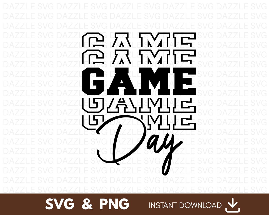 Game Day Svg, Sports Life Svg, Game Day Vibes Svg, Football Gameday Svg ...