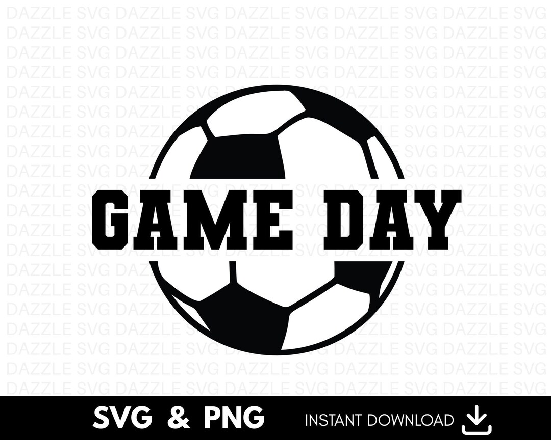 Game Day SVG PNG, Soccer Gameday Svg, Soccer SVG, Soccer Clipart ...