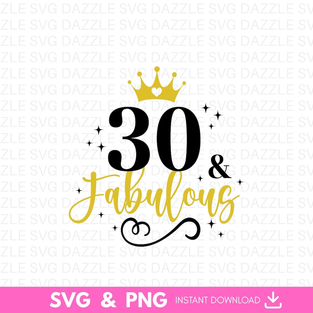 30th Birthday Svg, Hello 30 Svg, Birthday Svg, Birthday Crew Svg ...