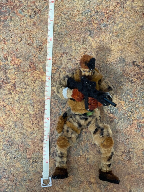 Pipe Cleaner Special Ops Soldier Action Figure | Etsy