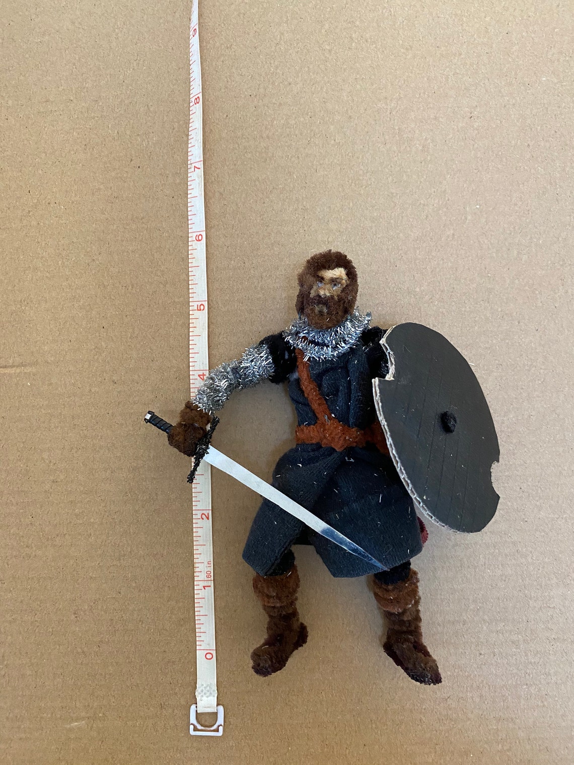 Pipe Cleaner Knight Action Figure | Etsy