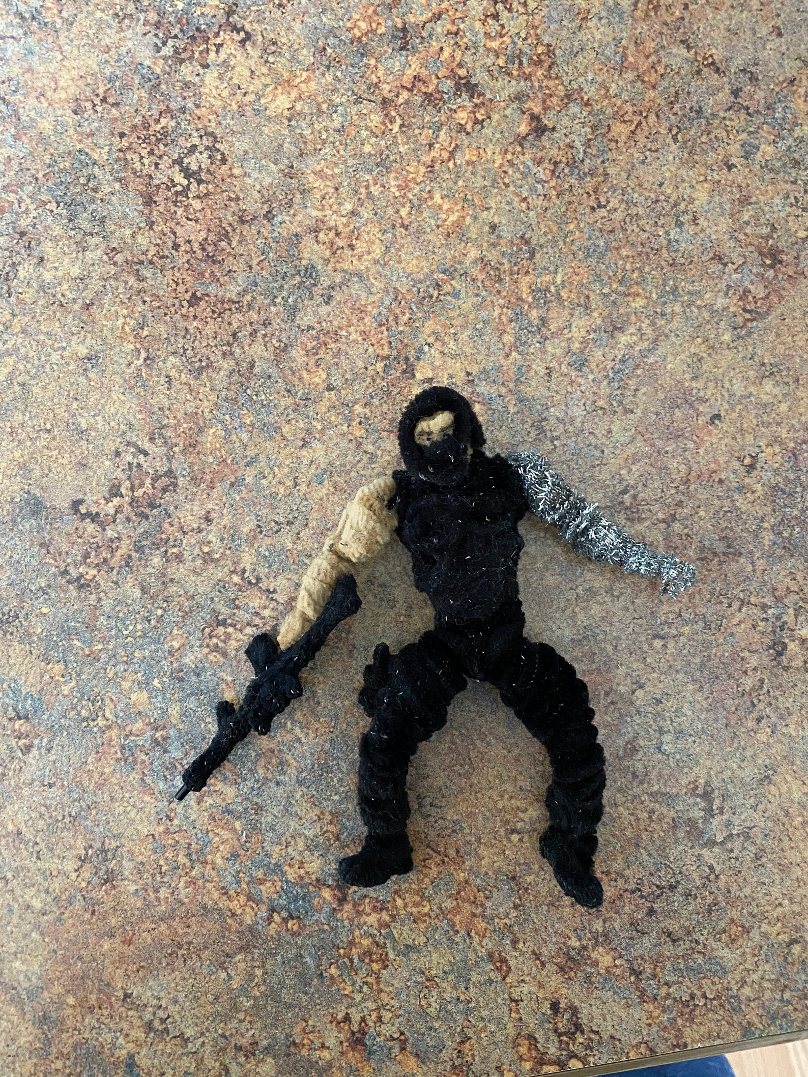 Pipe Cleaner Superhero Action Figure | Etsy