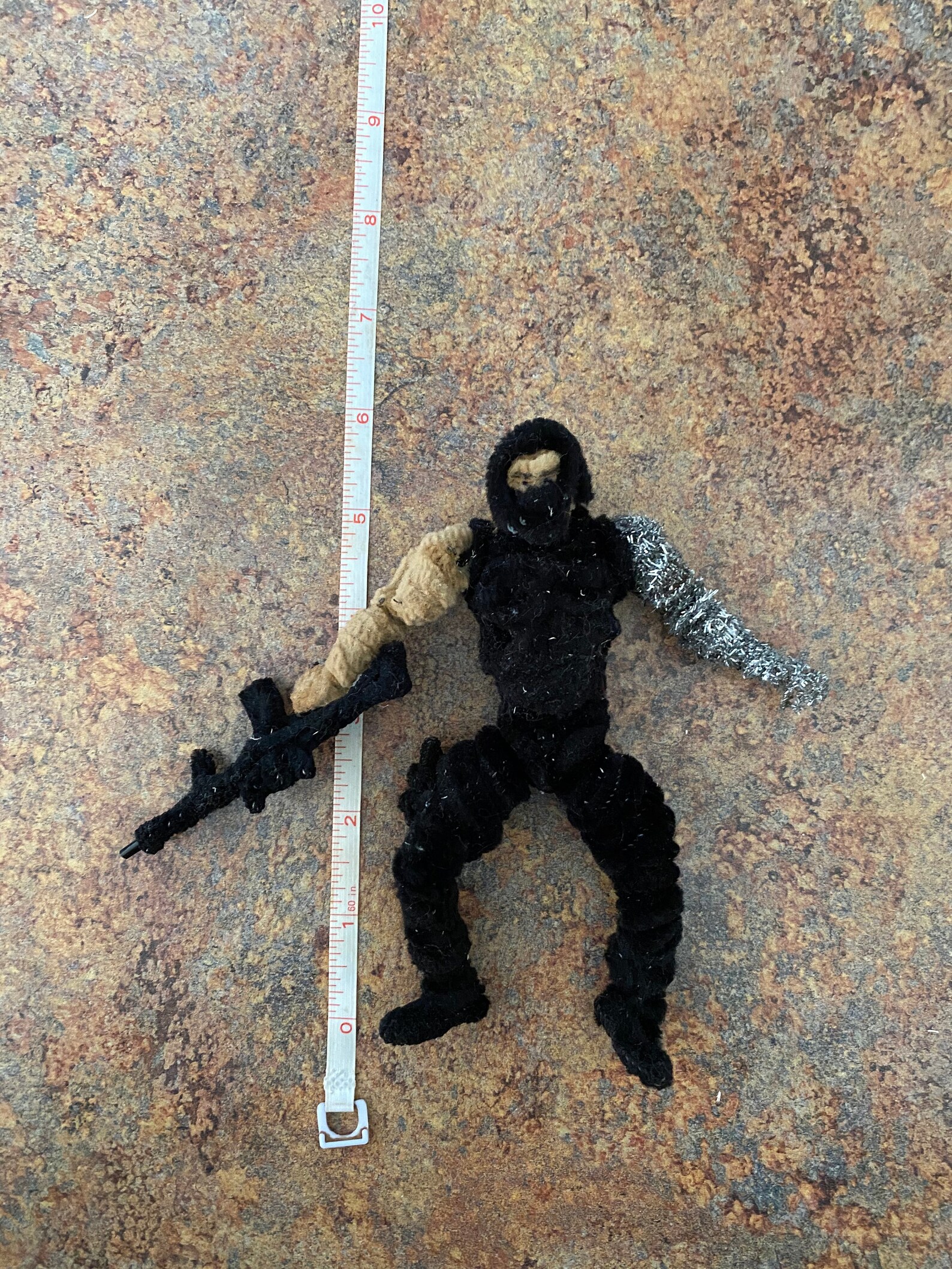 Pipe Cleaner Superhero Action Figure | Etsy