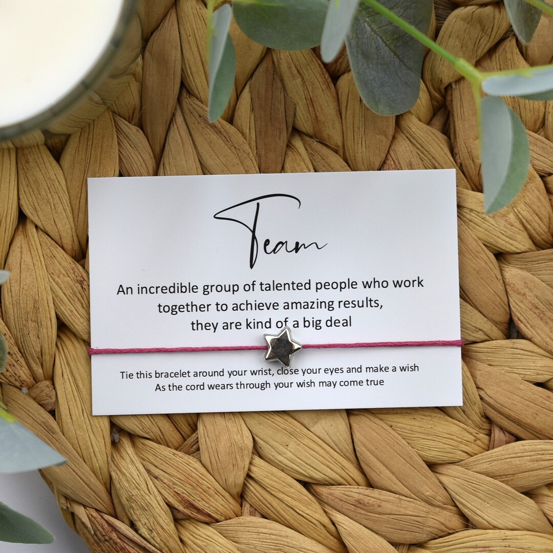 BULK - Team - Incredible Group | Work Wish Bracelet | Team Wish ...