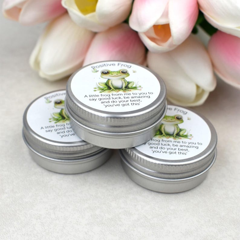 Positive Frog Tin | Positive Frog | Good Luck Gift | Positive Frog Gift ...