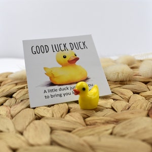 BULK Good Luck Duck Lucky Duck Good Luck Gift Lucky Duck Gift Pocket ...