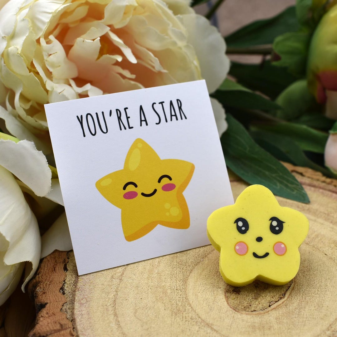 You're A Star Eraser Gift | You're A Star | You're A Star Gift | Star ...