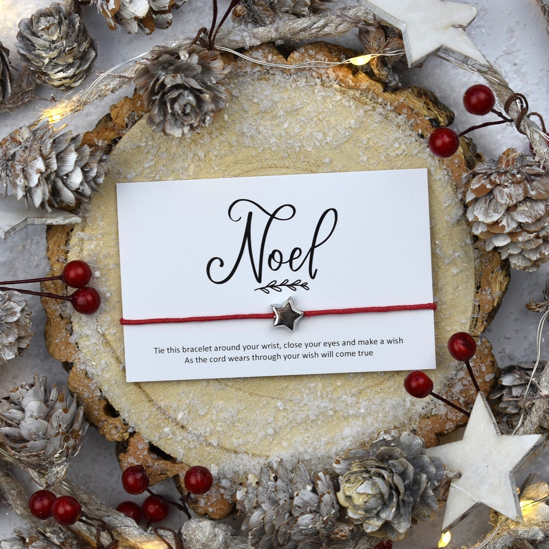 BULK - Noel Wish Bracelet | Christmas Gift | Noel | Christmas Gift ...
