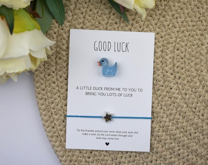 Good Luck Duck Good Luck Gift Cute Duck Gift Desk Buddy Cute Little ...