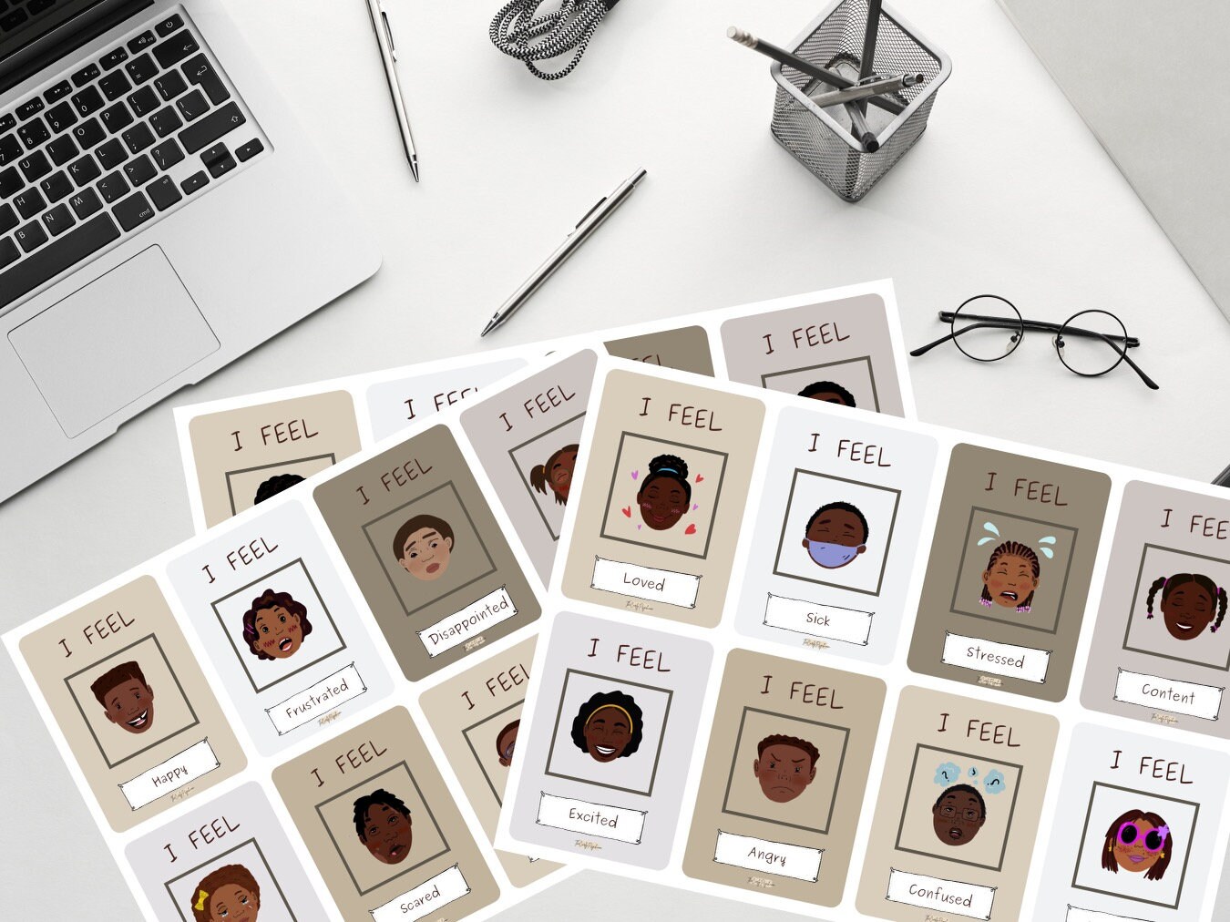 Emotions Vocabulary Cards, Feelings Vocabulary Cards, Emotions Chart ...