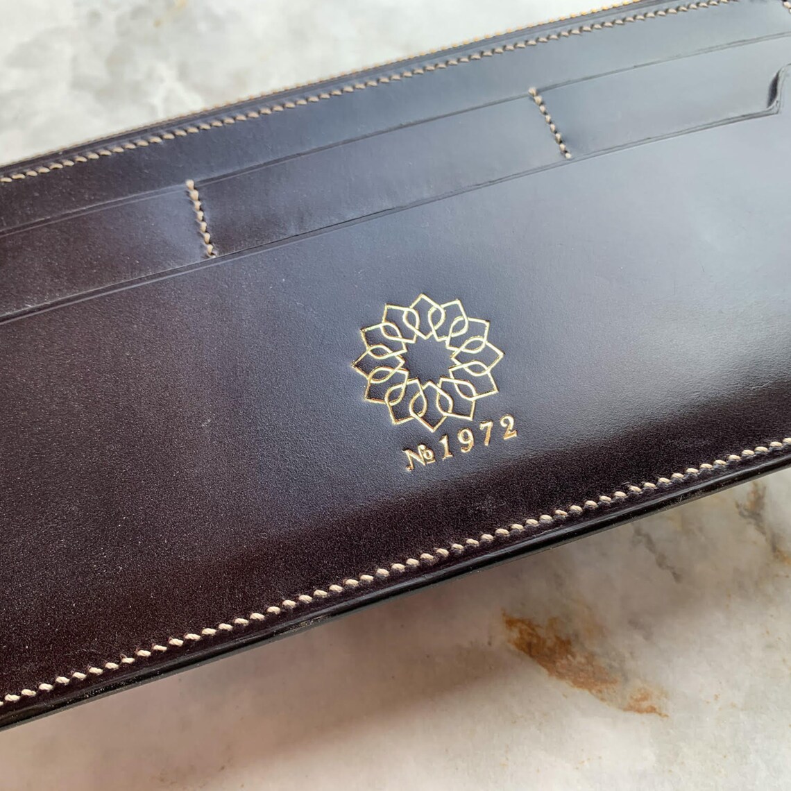 Handmade Leather Ladies Wallet English Bridal Leather Hand | Etsy