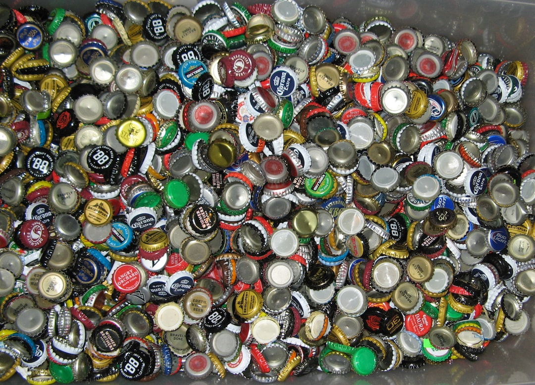 600+ Used Beer Bottle Caps for Crafts, Collectibles. - Etsy