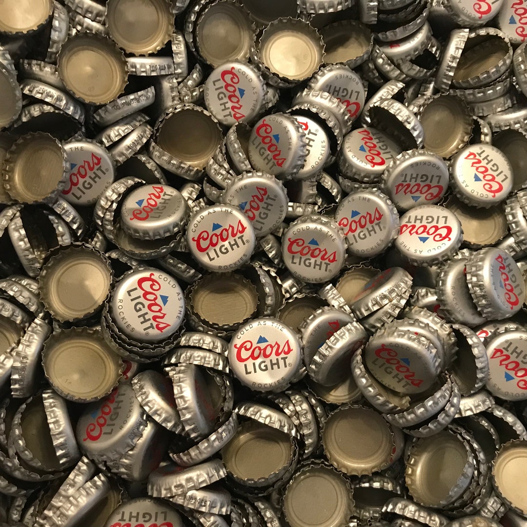 600+ Used Coors Light Beer Bottle Caps - Etsy