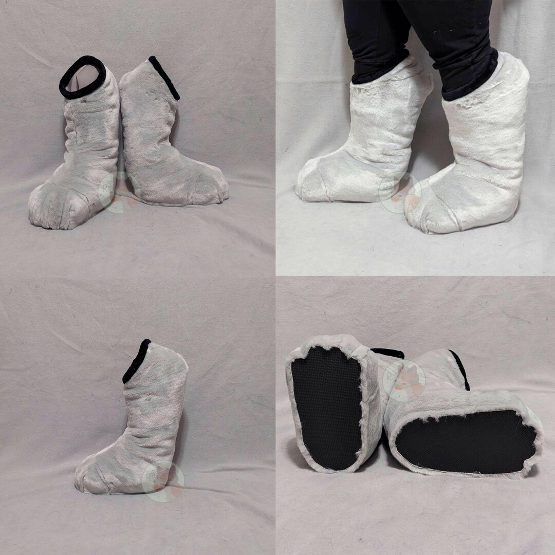 Silver Slim Digi Feet Paws - Etsy