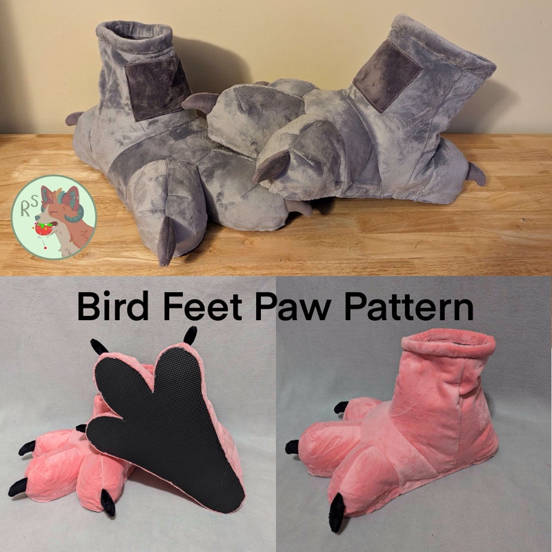 Furry Feet Paws - Etsy