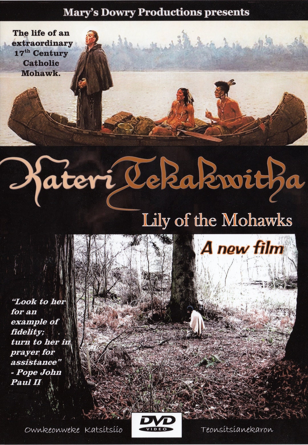 Kateri Tekakwitha, Lily of the Mohawks, Native American Saint, Catholic ...