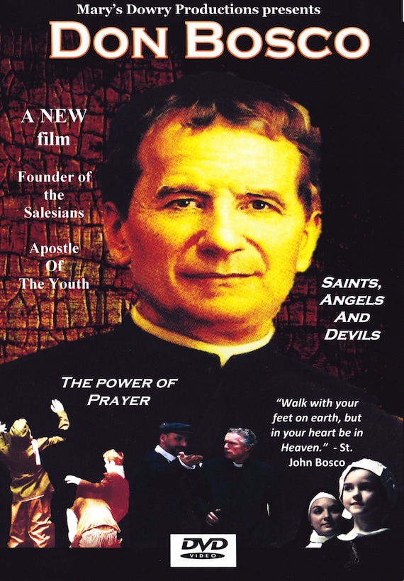 Don Bosco Santo DVD Film Cattolico Cristiano Vite dei - Etsy Italia