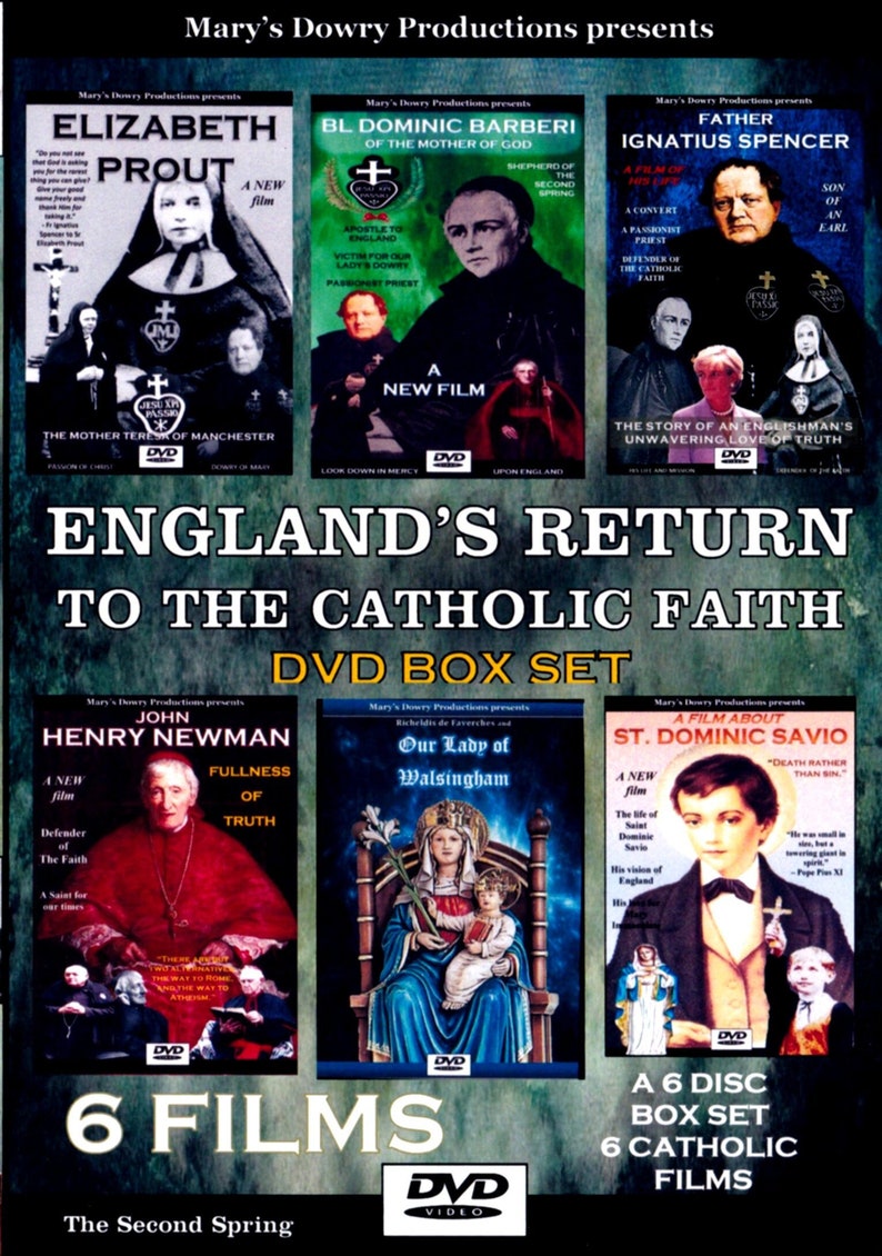 England's Return to the Catholic Faith, 6 DVD Box Set - Etsy