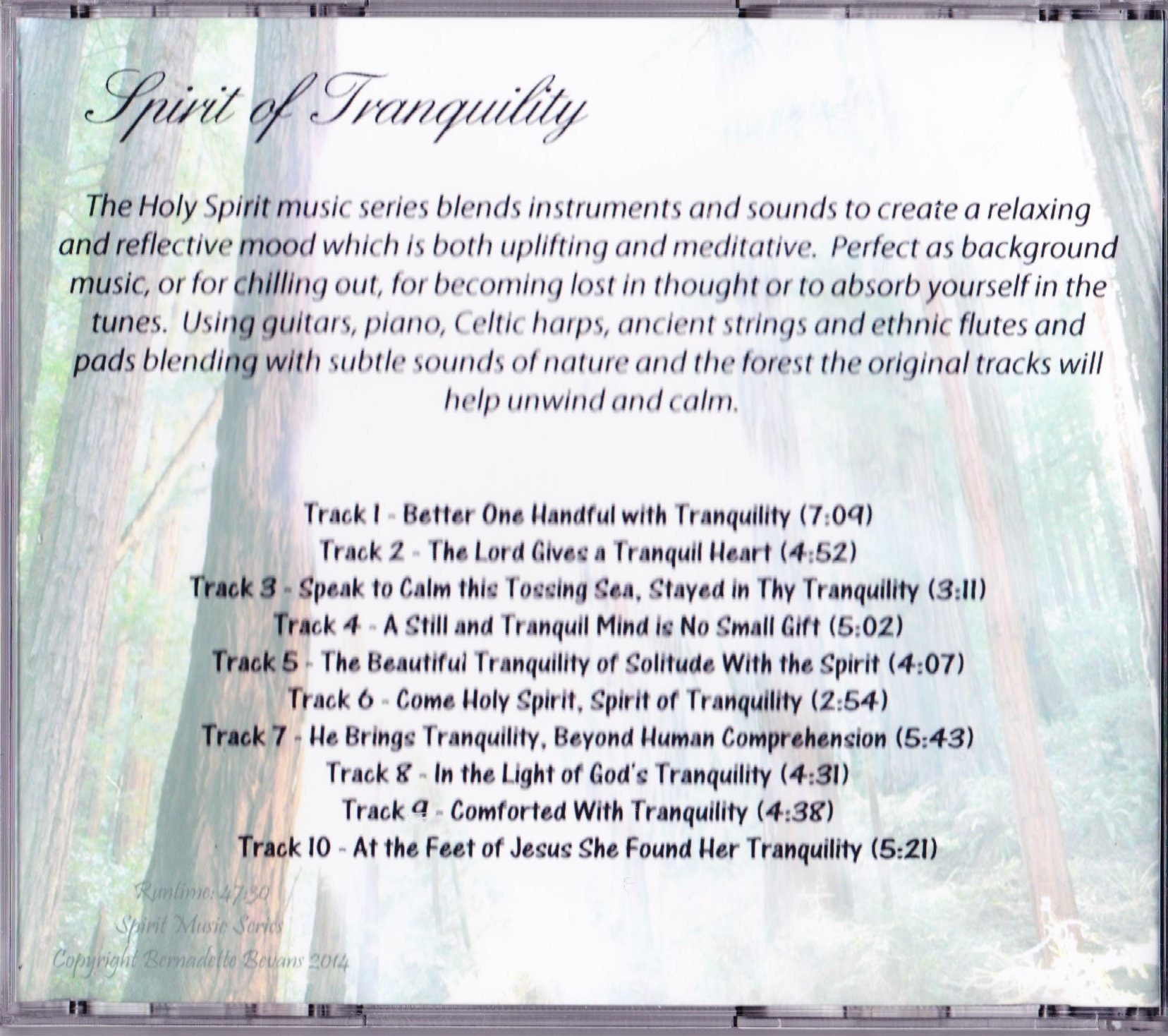 Holy Spirit of Tranquility, Calming, Meditation, Instrumental Music ...