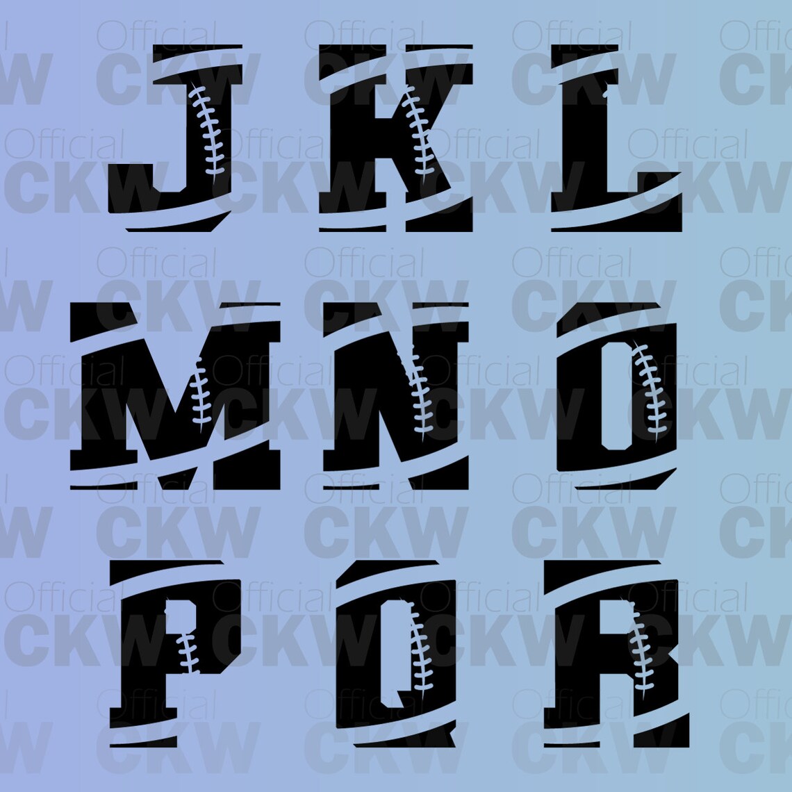 Football Alphabet & Numbers SVG, Png, Jpg, Pdf, Eps Bundle - 0-9 A-Z ...