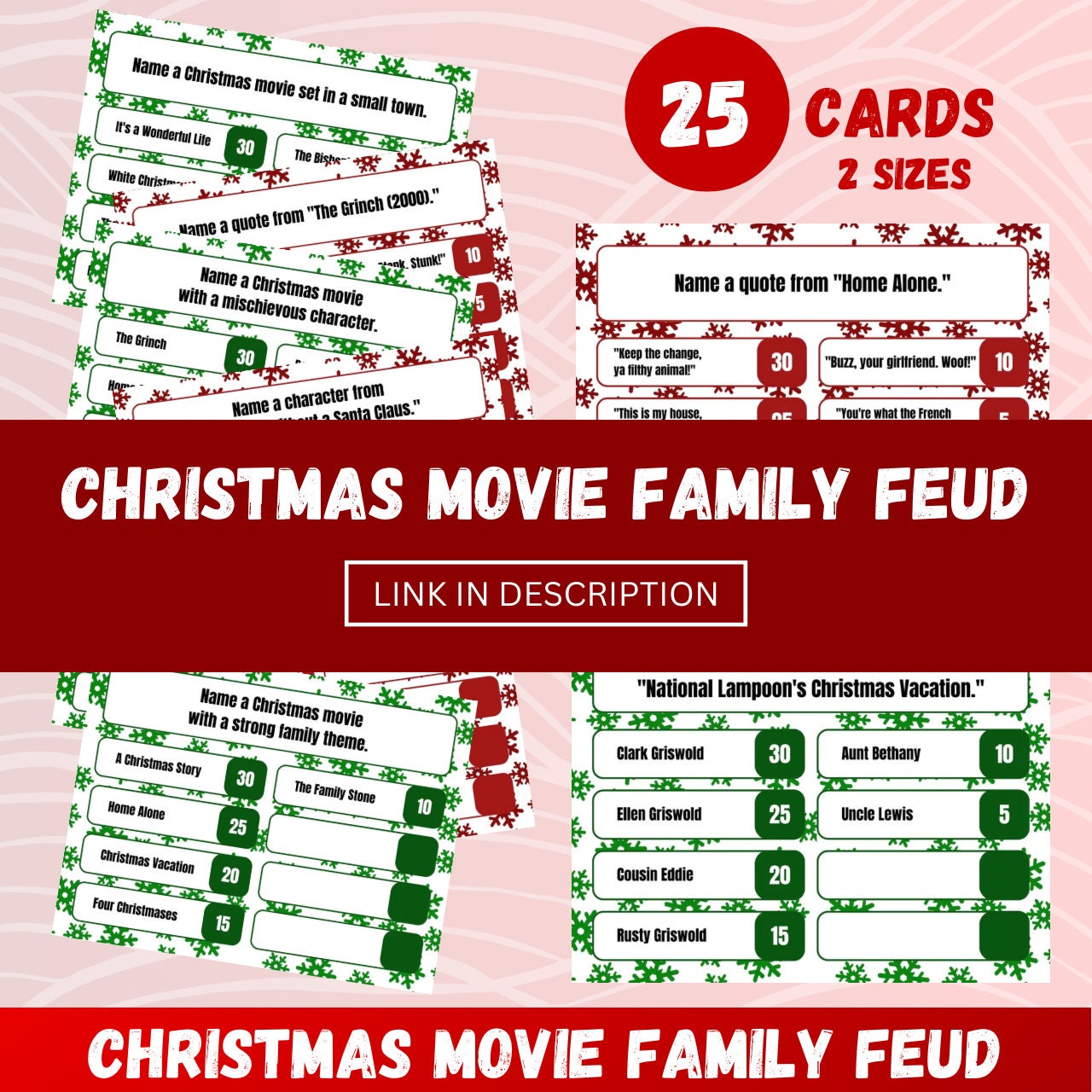 Christmas Word Search Bundle: 5 Easy, 5 Moderate, 5 Hard | Printable ...