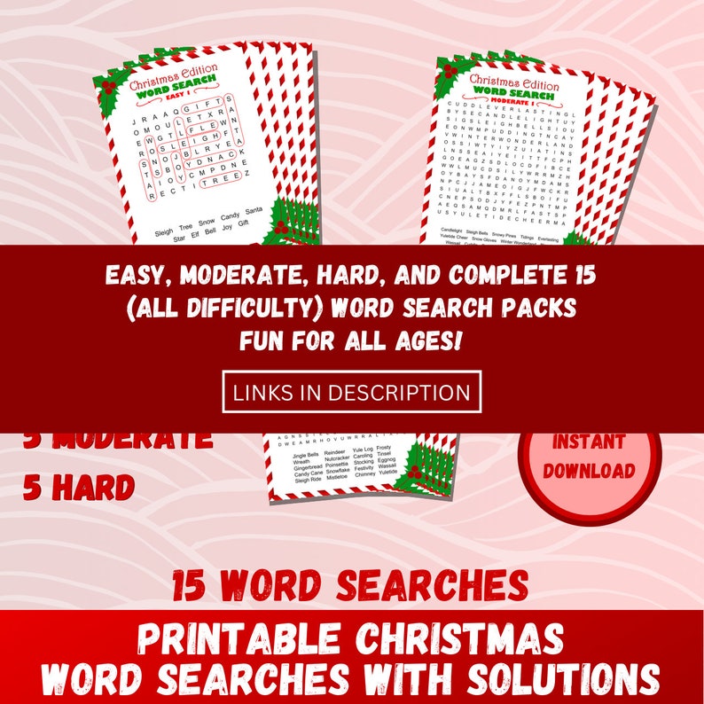 Christmas Movie Family Feud Game - Printable PDF - 25 Festive Topics ...