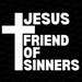 Jesus Friend of Sinners Design SVG PNG Vector for Christian Shirts for ...