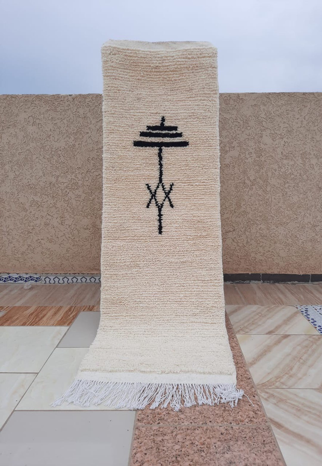 Moroccan Runner Rug Custom Beni Ourain Rug Runner Bespoke - Etsy