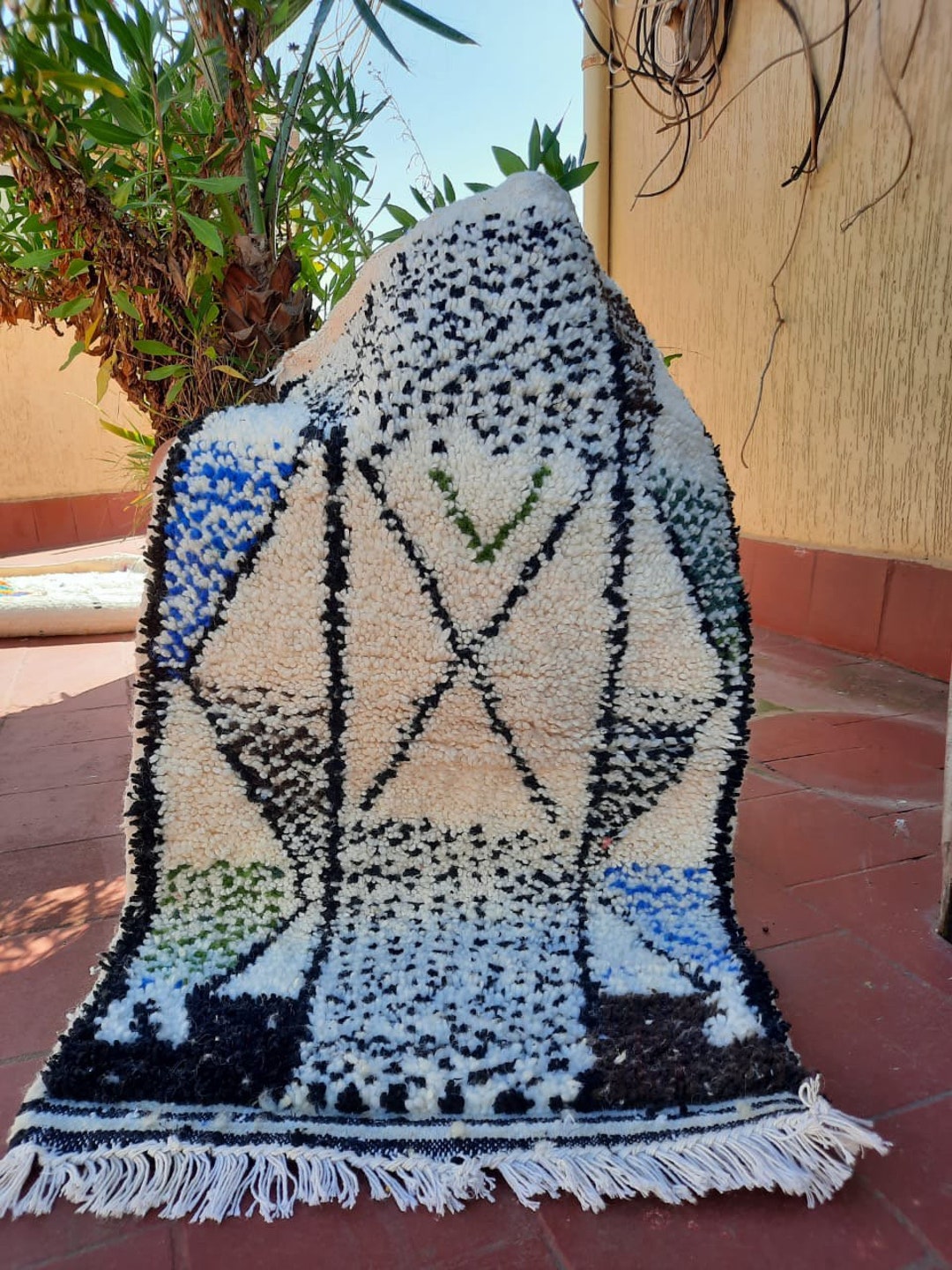 Small Moroccan Rug Colorful Handmade Rug Small Morocco Beni Ouarain Rug ...