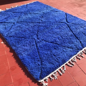 Blue Moroccan Rug Made to Order, Morocco Rugs, Custom, Custom Size ...