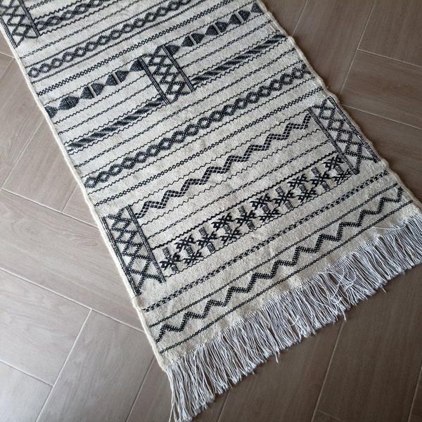 Flat Weave Runner - Etsy