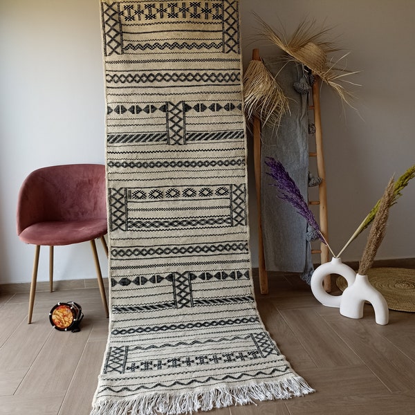 Flat Weave Runner - Etsy