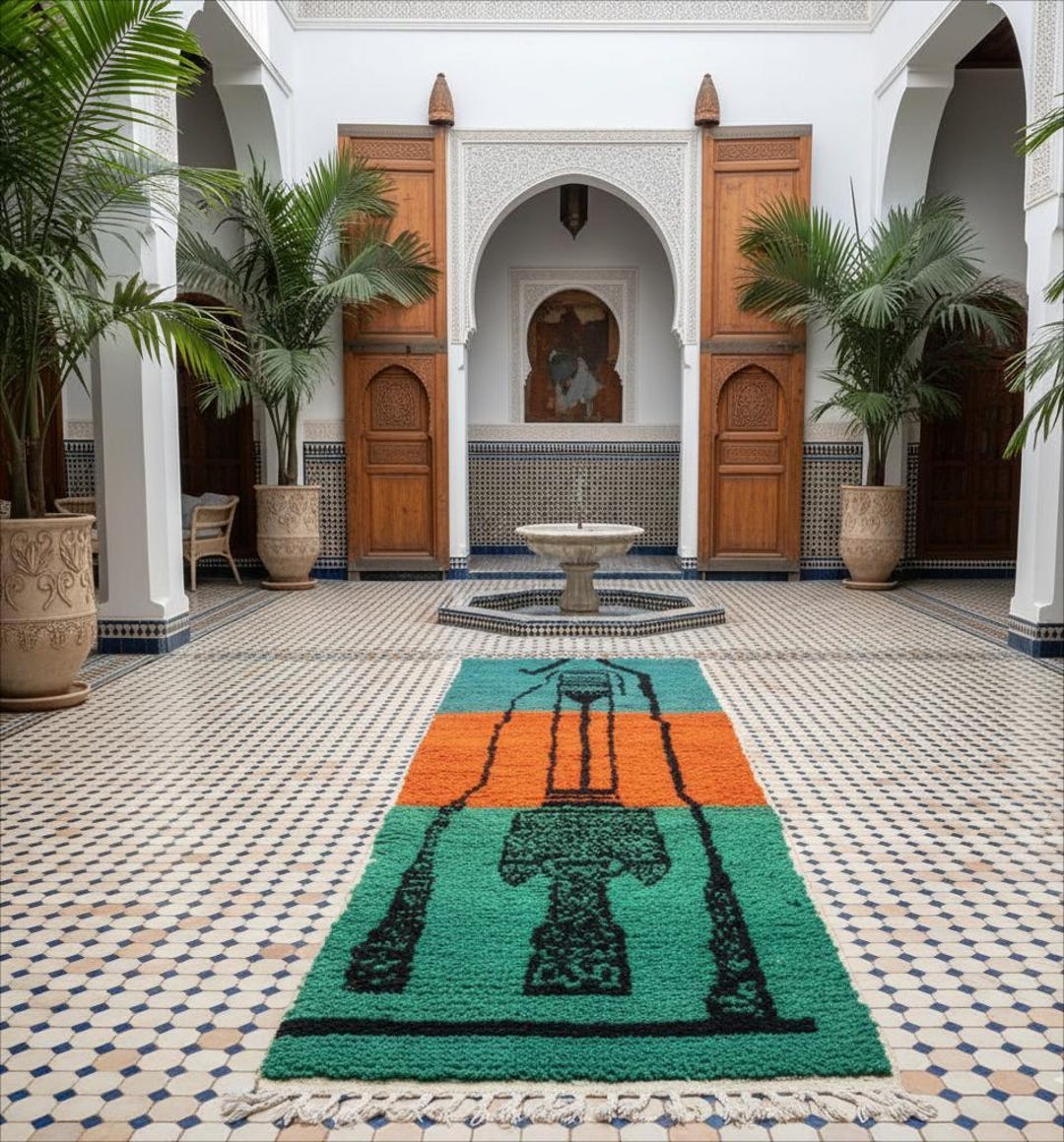 Custom Moroccan Rug Runner, Colorful Rug Runner, Moroccan Runner Rug ...