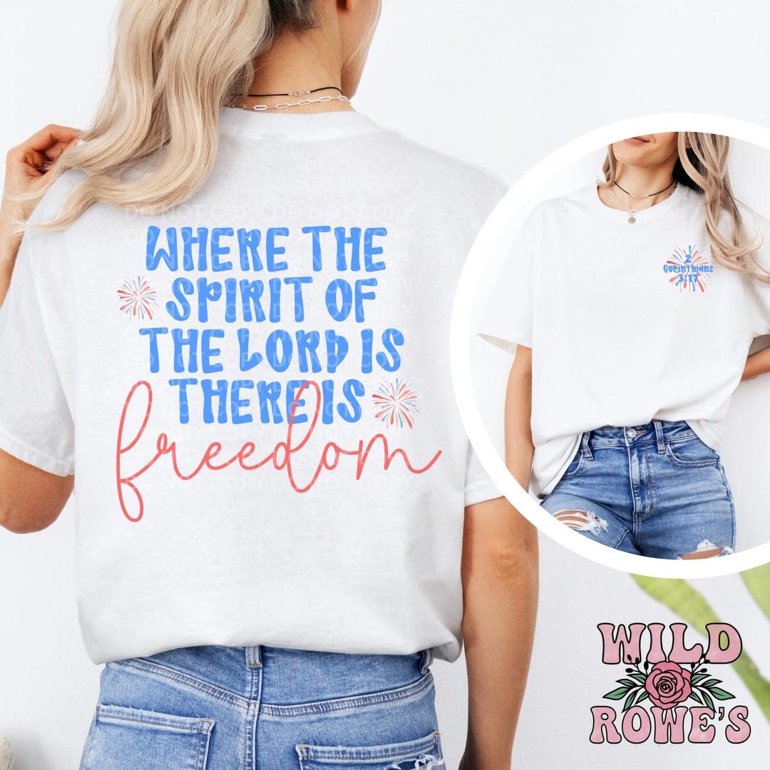 Christian Fourth of July BIBLE VERSE PNG - Etsy