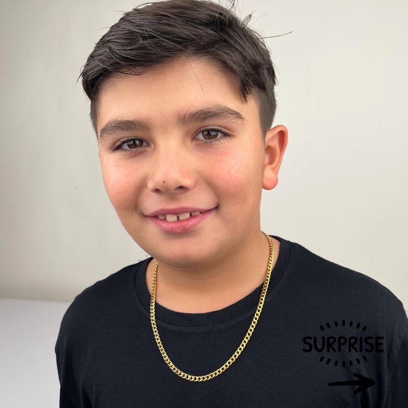 Boys Chain Necklace - Etsy