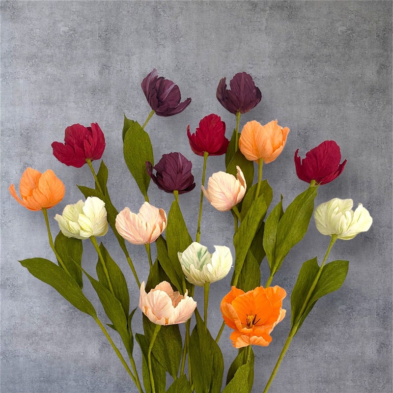 Paper Flowers - Etsy