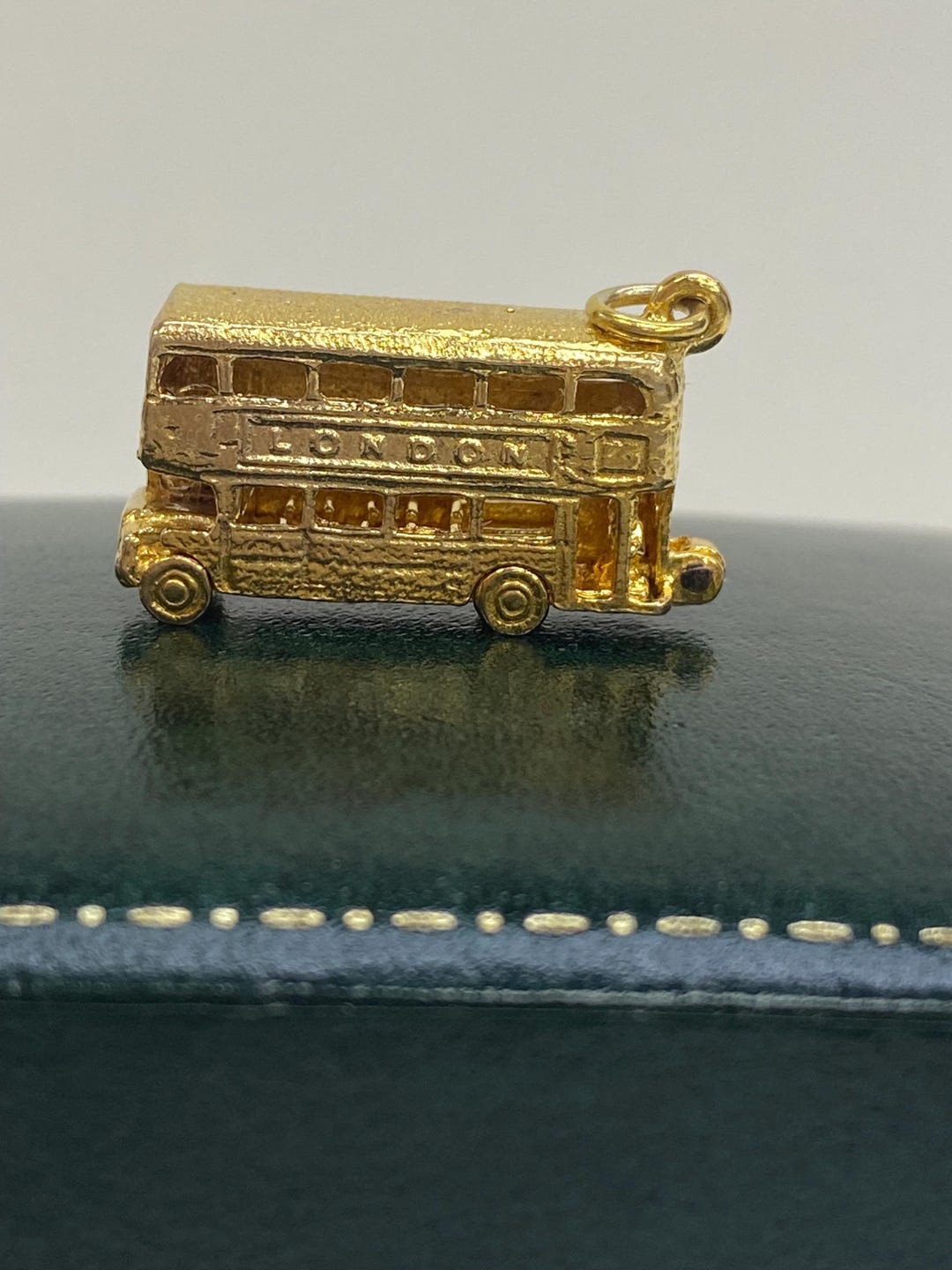 9ct Vintage Solid Yellow Gold Opening London Bus Charm/pendant - Etsy