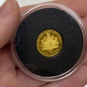 The Hrh Prince George of Cambridge 1st Birthday Solid Gold Coin - Etsy
