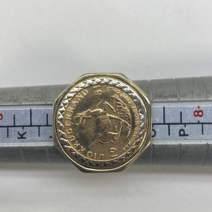 9ct Yellow Gold Krugerrand Coin Set Ring - Etsy