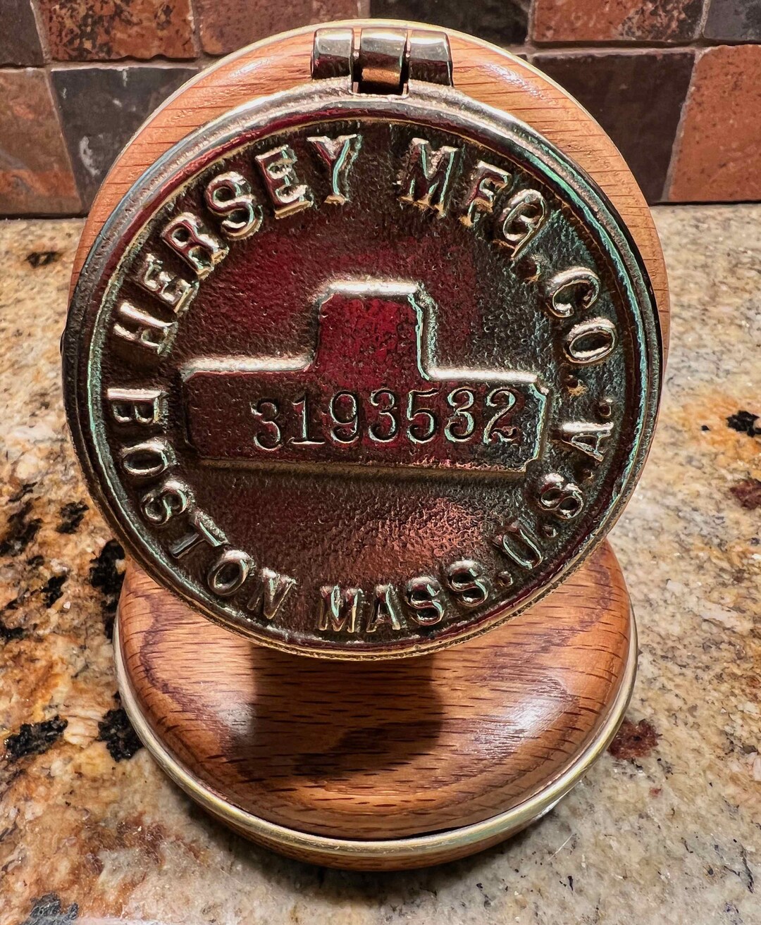Water Meter Clock Hersey Mfg. Co. - Etsy