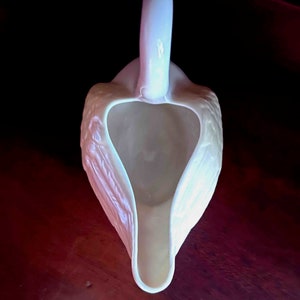 Belleek Swan Pitcher - Etsy