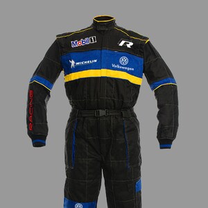 New Men's Volkswagen R-line Fan Team Work Mechaniker Overalls Workwear ...