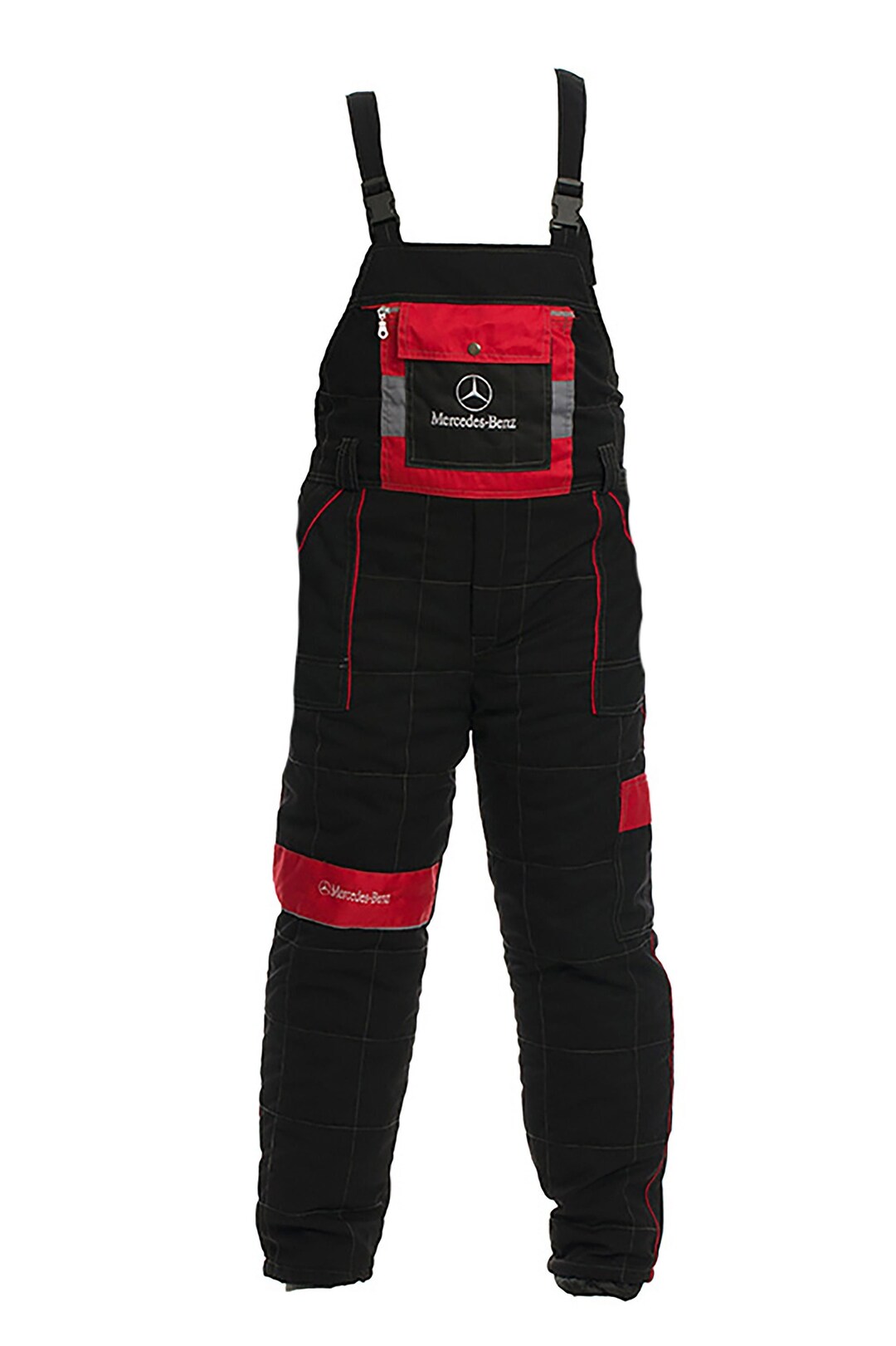 New Men's Mercedes AMG Fan Team Bib & Brace Mechaniker Overalls ...