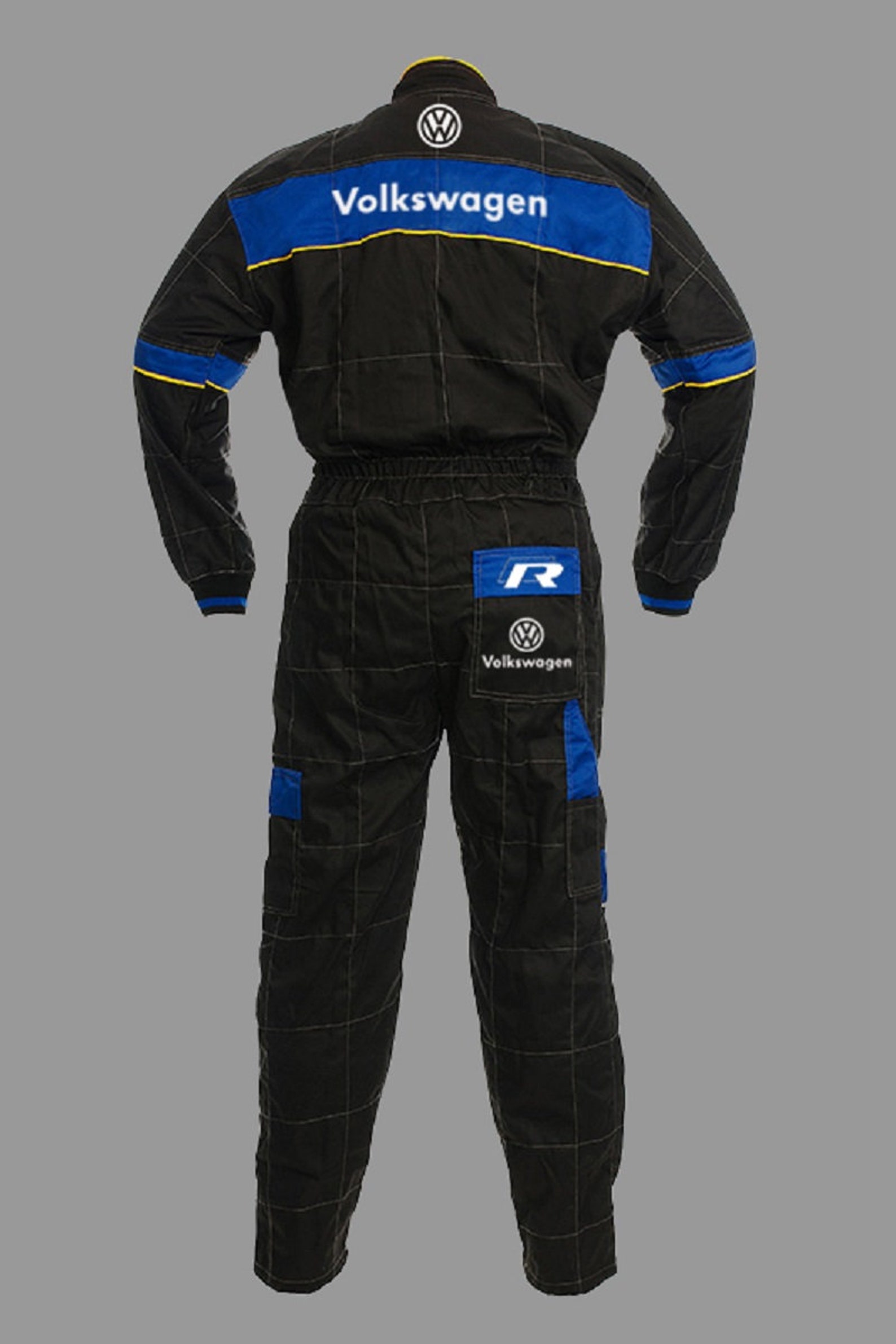 New Men's Volkswagen R-line Fan Team Work Mechaniker Overalls Workwear ...