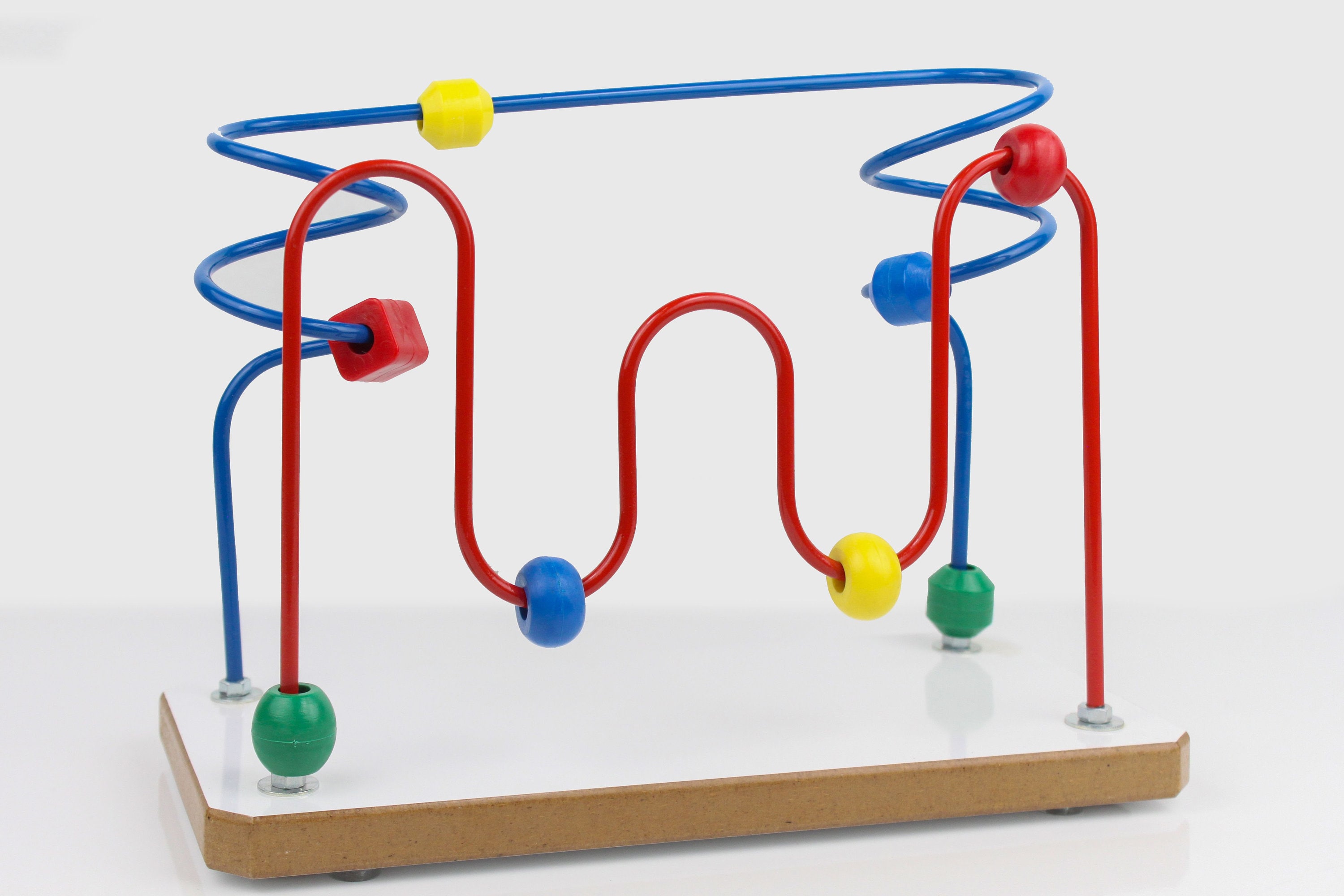 Maze Roller Coaster, Maze Labyrinth Handy Motor Skill, Loop Abacus ...