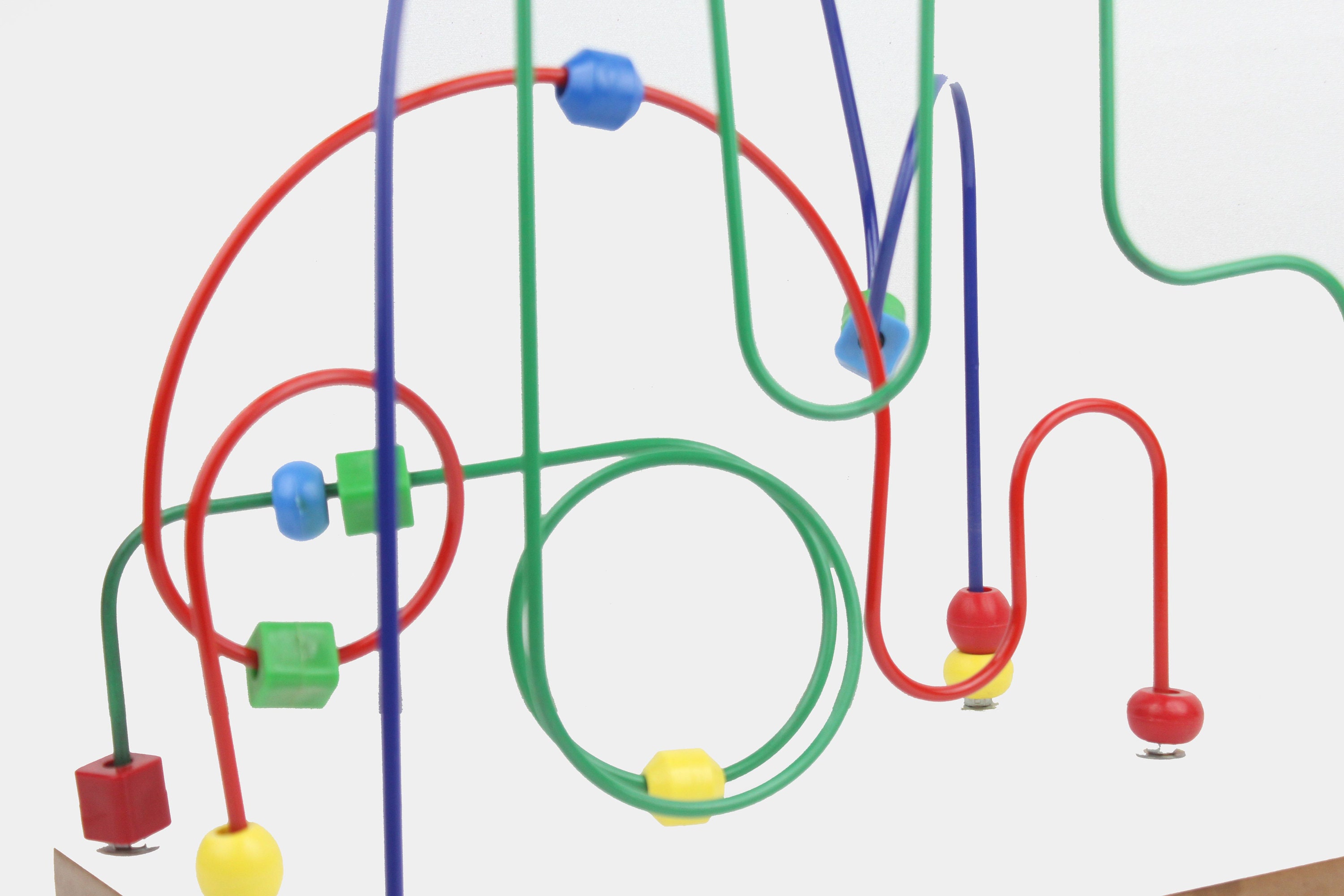 Maze Roller Coaster, Maze Labyrinth Handy Motor Skill, Loop Abacus ...