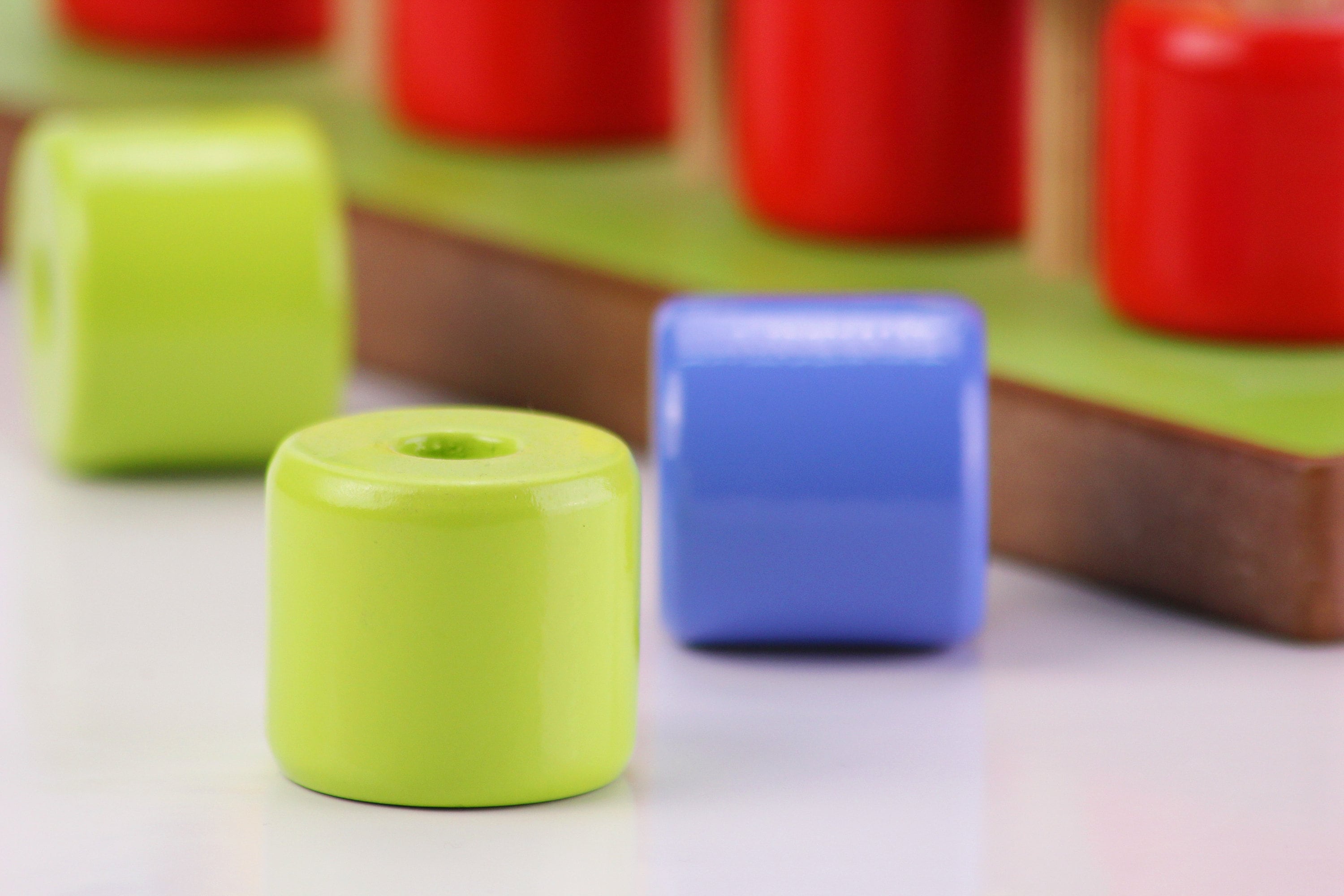 3D Cylinder Learning Tower Game for Toddler and Kids Educational Shape ...