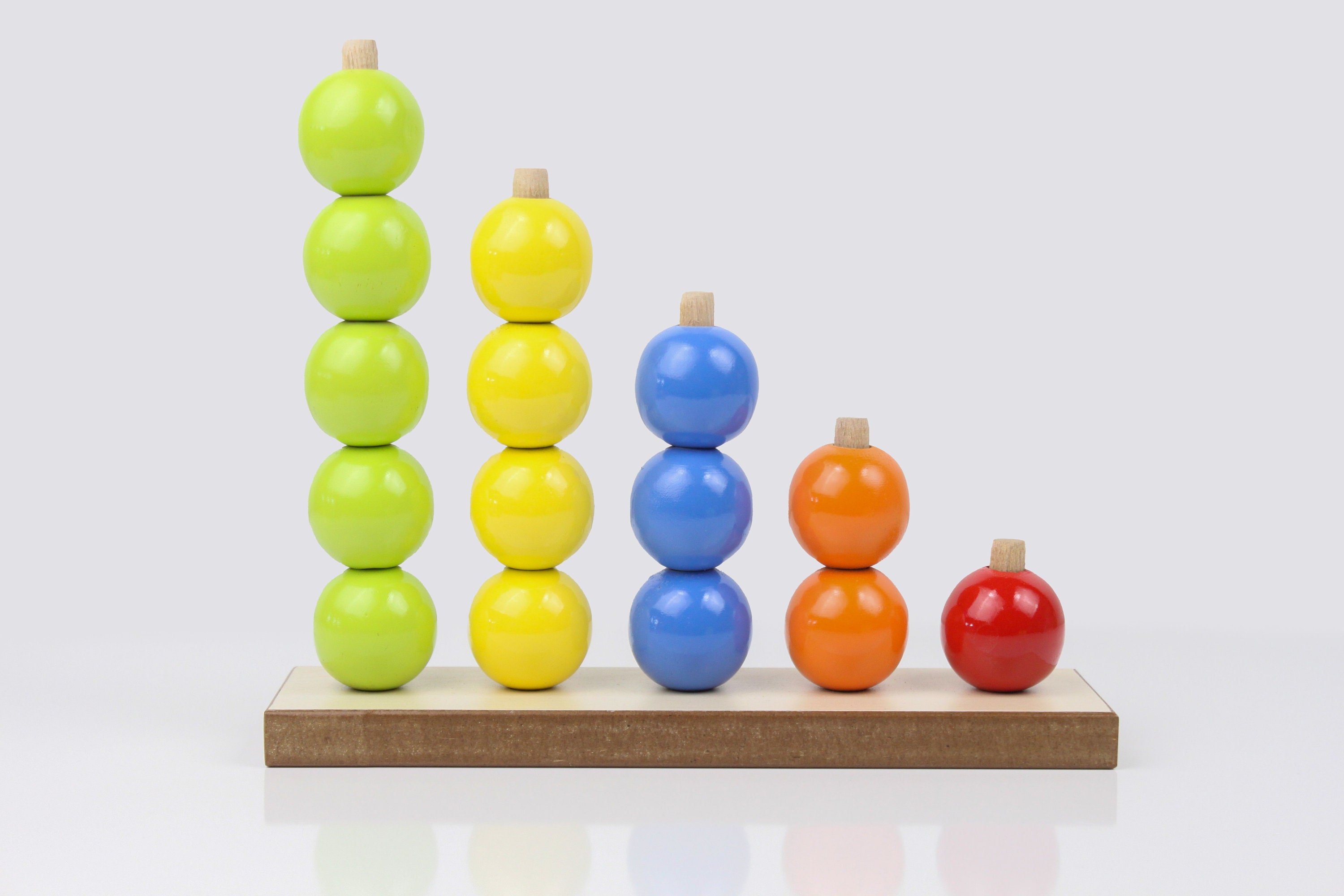 Sphere Arranging, Montesorri Game for Early Education, Toy for Toddler ...