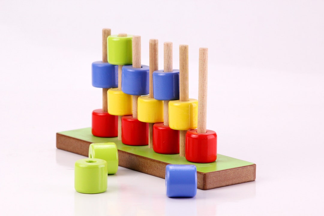 3D Cylinder Learning Tower Game for Toddler and Kids | Educational ...
