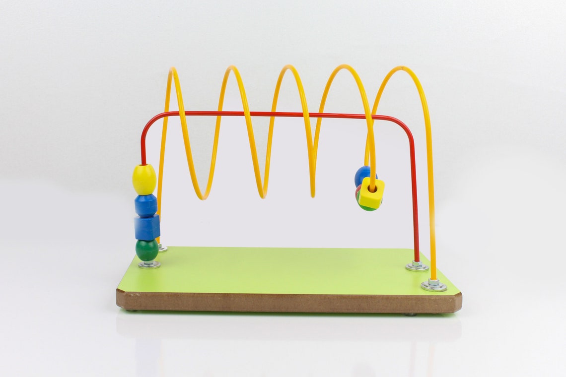 Maze Roller Coaster Maze Labyrinth Handy Motor Skill Loop | Etsy